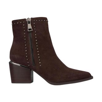 Alma En Pena Rei&szlig;verschluss-Absatz-Stiefelette - - Shoes - Damen - Braun - 39 EU