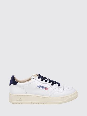 Autry Medalist Low Sneakers aus Kalbsleder mit perforierter Zehenkappe