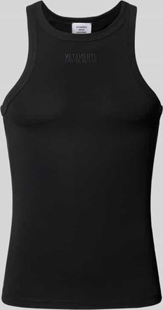 VETEMENTS Tanktop mit Label-Stitching