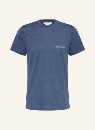 Icebreaker T-Shirt Aus Merinowolle blau