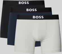 HUGO BOSS Boxer Brief aus Baumwoll-Mix im 3er-Pack