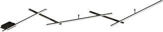 Trio Leuchten Plafonnier led 25w 3000k noir mat - trio - indira 80771730 80771730 80771730 80771730 80771730 80771730