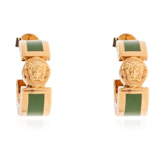 Versace Homme, Accessoires, Jaune, Taille: ONE Size Icon Earrings
