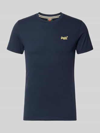 Superdry Regular Fit T-Shirt mit Logo-Stitching
