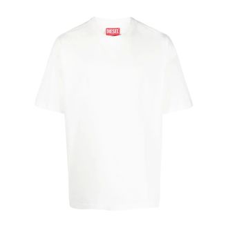 Diesel Homme, Tops, Blanc, Taille: L T-Adjust Bigoval T-shirt