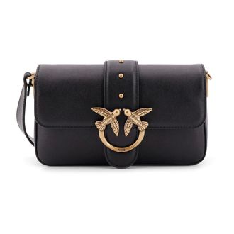 Pinko Pinko, Femme, Sacs, Noir, Taille: ONE Size Love One Mini Slouchy