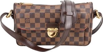 Louis Vuitton Crossbody Bags - Louis Vuitton Damier Ebene Ravello Crossbody Bag - Gr. unisize - in Braun - für Damen