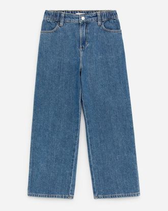 Arket Pull-on-Jeans -Blau