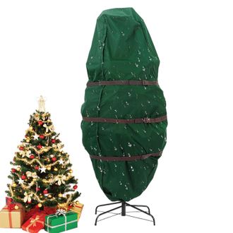Generico Robuste Abdeckung f&uuml;r Weihnachtsbaum, vertikale Abdeckung f&uuml;r k&uuml;nstliche B&auml;ume, verstellbare vertikale Aufbewahrungsabdeckungen