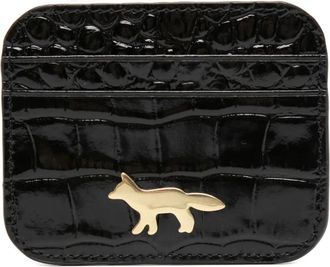 Maison Kitsuné Edie Kartenetui - Schwarz