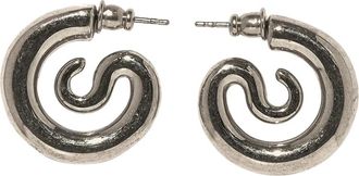Panconesi Serpent Hoops Extra Small - - Accessories - Damen - Grau - ONE SIZE