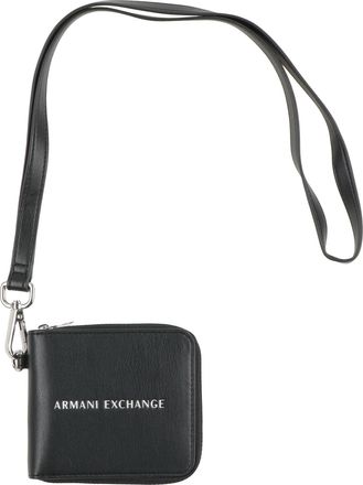 A|X Armani Exchange Kleinlederwaren - Portemonnaies mit Tragriemen auf YOOX.COM