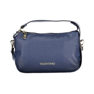 Valentino Blu Poliuretano Handtasche - - Bags - Damen - Blau - ONE SIZE