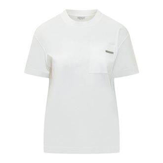 Brunello Cucinelli Damen, Oberteile, Wei&szlig;, SGr&ouml;&szlig;e