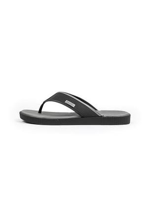 Ipanema Homme Vintage AD Flip-Flop, Black/Black/Grey, 42 EU