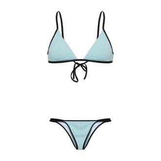 Balmain Zweiteiliger Badeanzug - - Swimwear - Damen - Blau - S