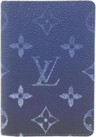 Louis Vuitton Porte-cartes de visite Pre-owned - Homme - Pre-owned - Bleu - Taille: ONE Size