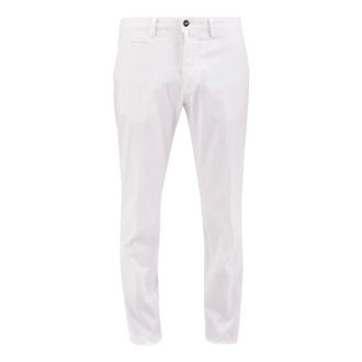 BRIGLIA 1949 Homme, Pantalons, Blanc, Taille: W36 Pantalon blanc élégant