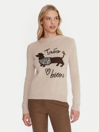 Max Mara Pullover Nitra 2525366292 Beige Regular Fit