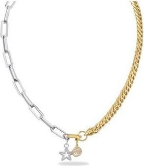 iXXXi Connect Collier composite Nola Or | 45.5cm, 45.5cm, Acier inoxydable, Pas de gemme