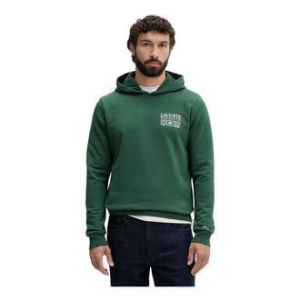 Lacoste Sweat &agrave; capuche &Eacute;dition Roland-Garros - Homme - Sweatshirts et sweats &agrave; capuche - Vert - Taille: M
