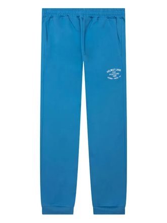 Helmut Lang pantalon de jogging Paris Postcard - Bleu