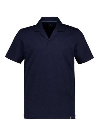 Boggi Milano Herren Polo-Shirt blau