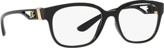Dolce & Gabbana Femme, Accessoires, Noir, Taille: 54 MM Eyeglasses