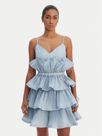 Fracomina Coctailkleid FQ26SD1007W83101 Blau Regular Fit