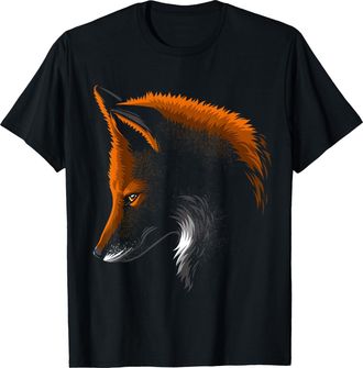 Fox Schattengesicht Fuchs schönes Tier wild T-Shirt