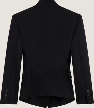 Givenchy Tailored Wool Blazer - Black