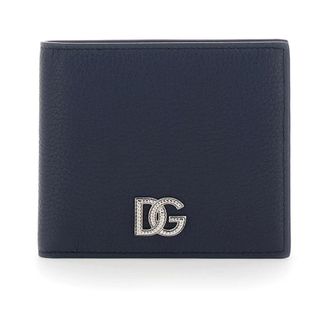 Dolce & Gabbana Homme, Accessoires, Bleu, Taille: ONE Size Wallets & Cardholders