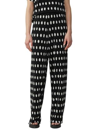 s.Oliver Plissierte Wide-Leg-Hose im Relaxed Fit