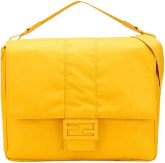 Fendi Pre-owned Vintage Satchel - - Pre-owned - Damen - Gelb - ONE SIZE