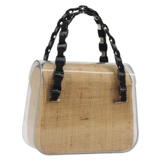Ferragamo Sac &agrave; main transparent pr&eacute;-poss&eacute;d&eacute; - Femme - Pre-owned - Beige - Taille: ONE Size