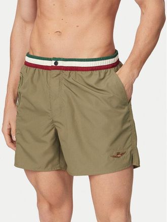 Aeronautica Aeronautica Militare Badeshorts 261BW0233UCT02967 Gr&uuml;n Regular Fit