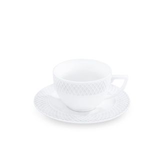 Wilmax England Wilmax | Cappuccinotassen Set | Tassen mit Untertassen 6 St&uuml;ck | Kaffeeservice & Teeservice | Kaffeetassen | F&uuml;r Kaffee | F&uuml;r Tee | F&uuml;r Desserts | Ges