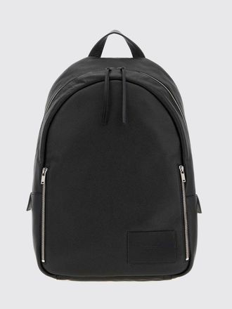 Jil Sander Sac &agrave; dos en cuir de veau avec bretelles r&eacute;glables et logo emboss&eacute;