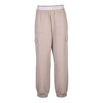 Emporio Armani Pantalone - - Trousers - Damen - Beige - XS