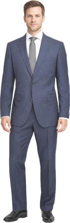 HUGO BOSS Regular Fit Wollanzug - - Suits - Herren - Blau - L