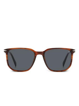 David Beckham lunettes de soleil à monture carrée - EX4IR |BROWN