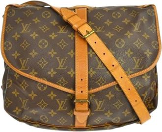 Louis Vuitton unisex, Pre-owned, Brun, Taille: ONE Size Sac &agrave; main Saumur Pre-owned
