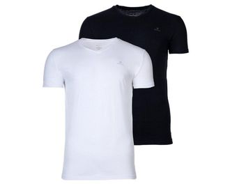 GANT T-Shirt Herren T-Shirt 2er Pack Baumwolle (Packung, 2er Pack)