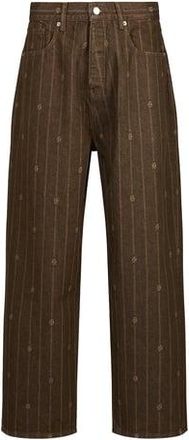 Dr&ocirc;le de Monsieur Jean baggy Monogramme en coton