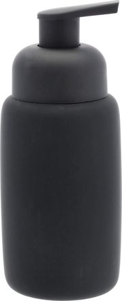 Södahl Mono Seifenspender fürs Badezimmer, Durchmesser 6,5 cm, Höhe 16 cm, 270 ml, Schwarz