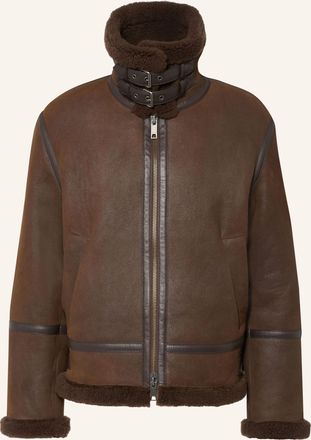 GANT Lederjacke braun