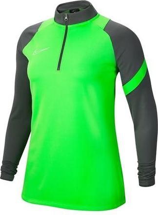 Nike Nike Womens Academy Pro Drill Top Haut dentra&icirc;nement, GR&uuml;n-Grau, XS Femme