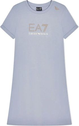 Emporio Armani Femme, Tops, Bleu, Taille: 42 FR Train Evolution W Dress SS