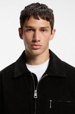 HUGO BOSS Cordjacke Braxton264W1 mit Hemdkragen