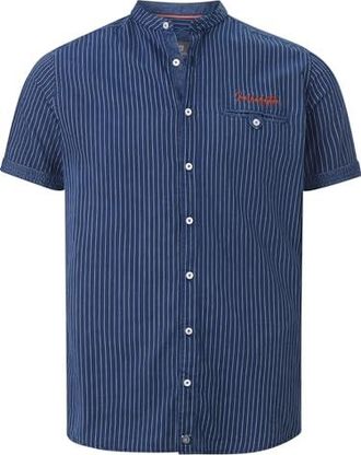 Jan Vanderstorm Homme Chemise &Agrave; Manches Courtes Nalle Bleu Fonc&eacute;, 7XL (XXXXXXXL) - 55/56